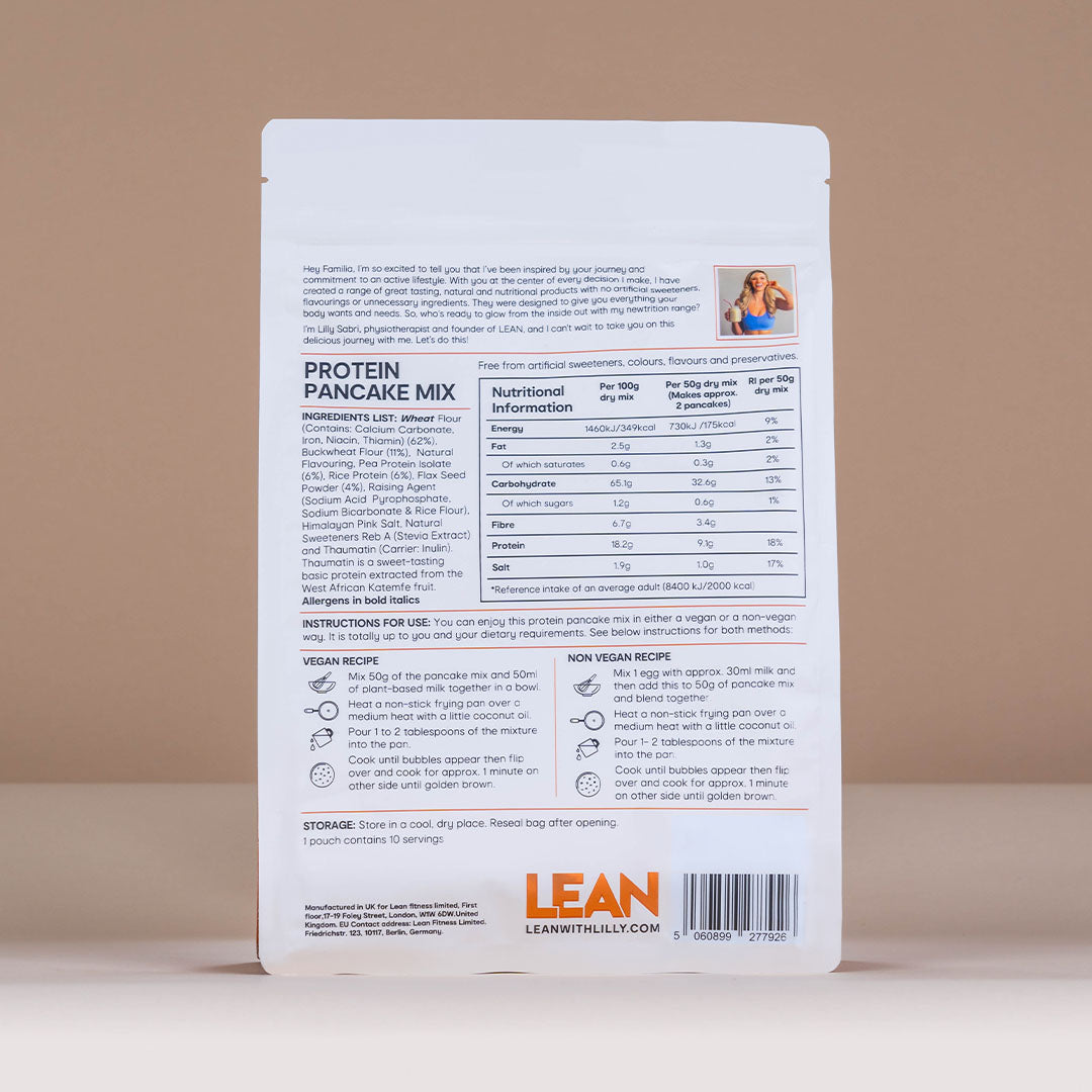 LEAN Protein Pancakes - Vegan & Delicious | LEAN