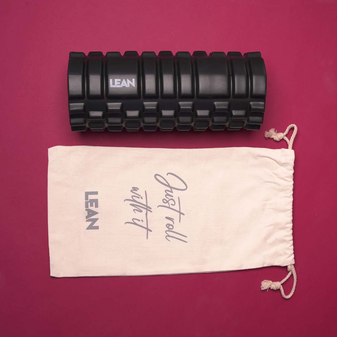 Black Foam Roller for Improved Circulation and Reduced Muscle Soreness ...